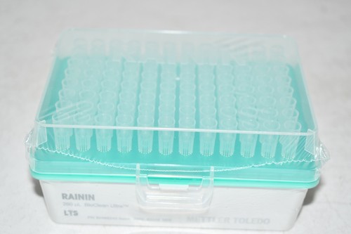 NEW Rainin Mettler Toledo 30389243 Pipette Tips RT LTS 250L 1 Rack 96 ...