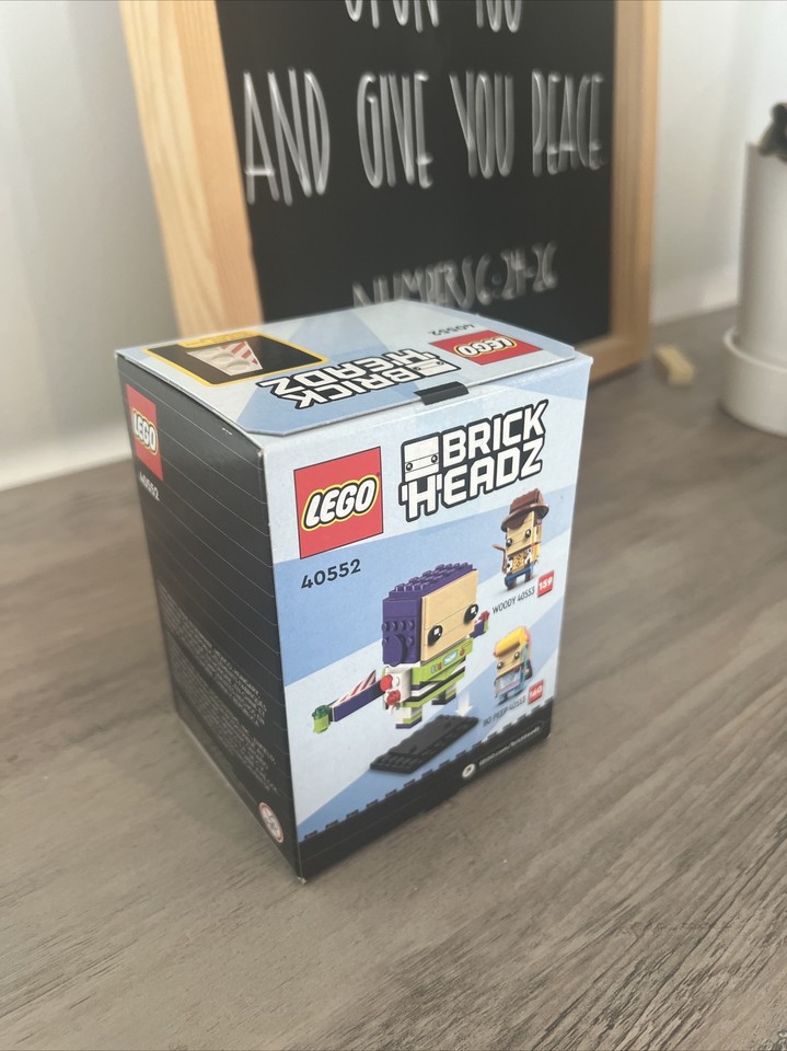 LEGO 40552 Brickheadz Disney Pixar Toy Story Buzz Lightyear 114pcs New ...