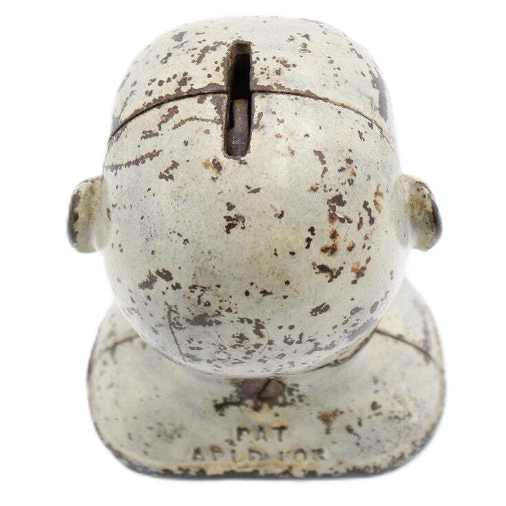 J. & E. Stevens Bill E. Grin Mechanical Cast Iron Bank | eBay