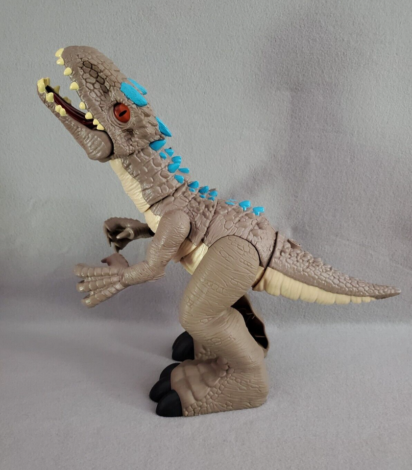 Imaginext Mattel Jurassic World Thrashing Indominus Rex Dinosaur Figure ...