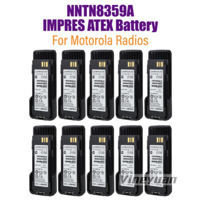 200PC NNTN8359A IMPRES ATEX Battery for Motorola DP4000EX DP4401EX XIR ...