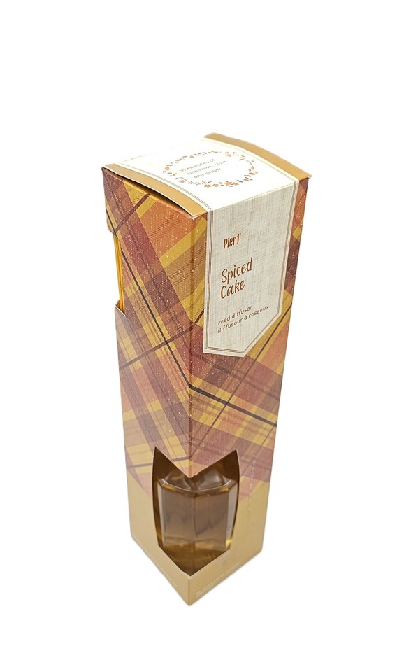 Pier 1 Reed Diffuser Oil Set Spiced Cake 8 oz Fragrance Oil Air ...
