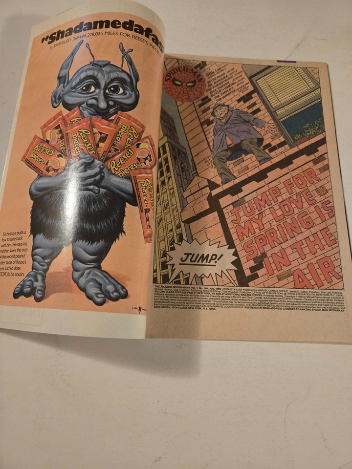 AMAZING SPIDER-MAN LOT OF 6, #266 on up, Higher Grade, Details inside ...