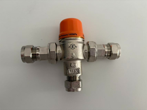 Solar Tempering Mix Valve 15mm 1/2" Brass WaterMark AVG Reliance ...