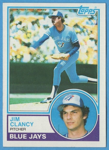 1983 Topps Jim Clancy Toronto Blue Jays #345 | eBay