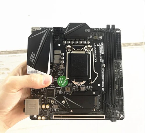 AC LGA 1151 Intel Z390 HDMI Mini ITX Intel Motherboard MSI MPG Z390I ...