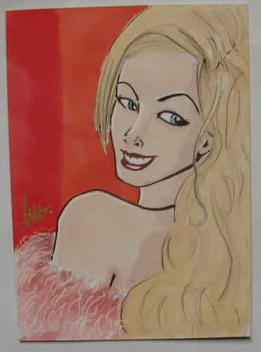 Art of Burlesque sketch by Tim Dowler Cult Stuff | eBay