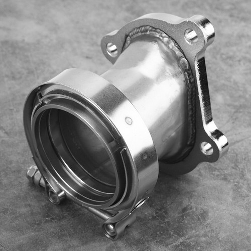 CT26 Downpipe Turbocharger Flange Stainless Steel 4 bolt to 3" V band ...