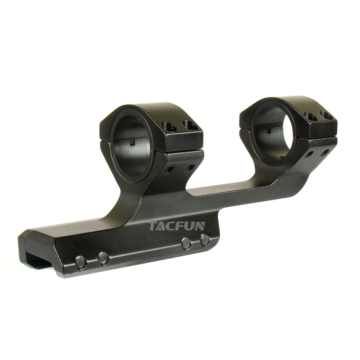 BLACK Slim Offset Cantilever Picatinny Weaver Scope Mounts 1"/30mm W ...