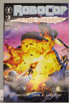 Robocop Prime Suspect #3 DARK HORSE Comics 1992 See Photos | eBay