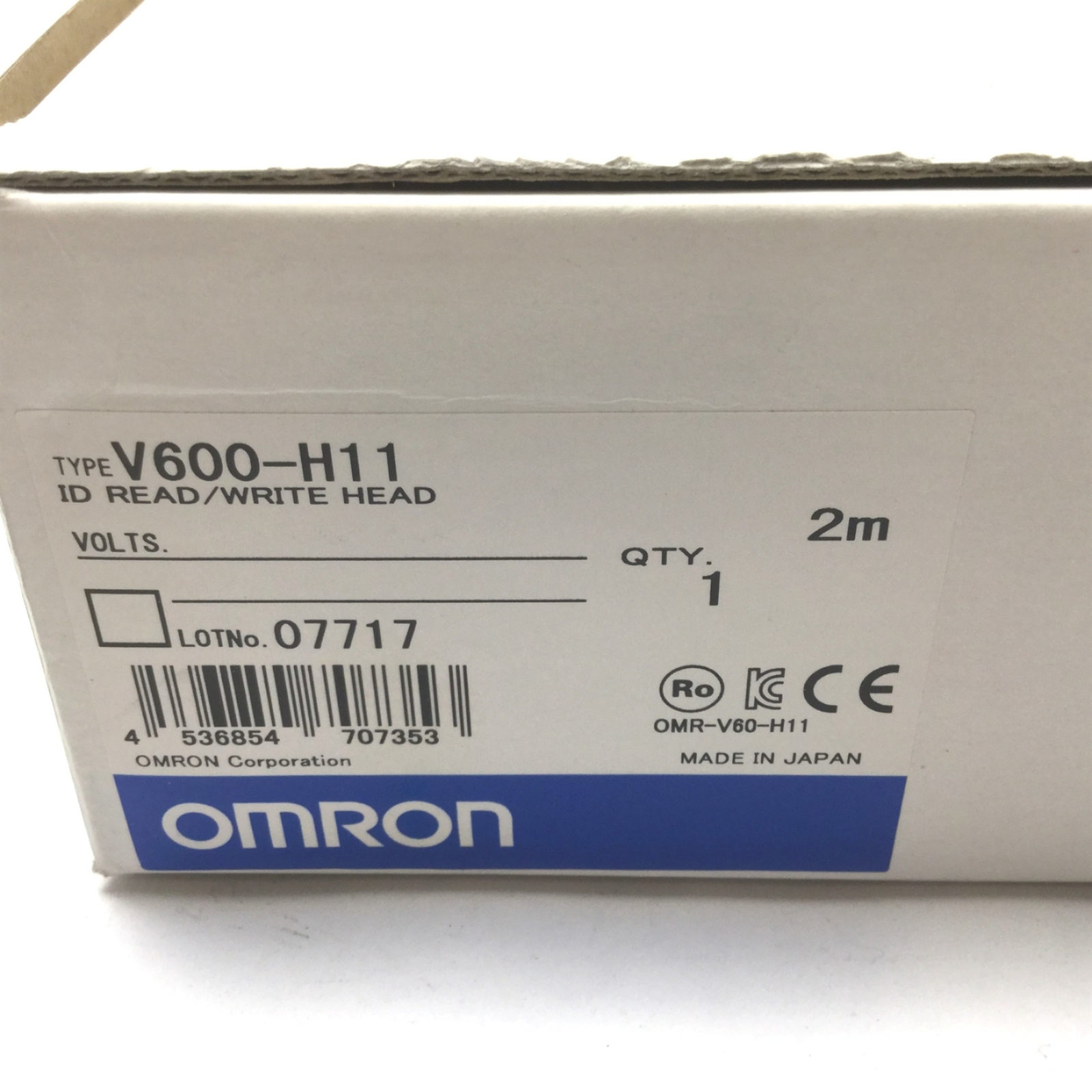 Omron V600-H11 RFID Reader Read/Write Head Module, Frequency: 530kHz ...