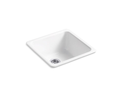 Kohler K-6587-0 Iron/Tones Self-Rimming Undercounter Kitchen Sink ...