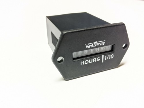 Veethree Hour Meter 10-28 V easy Install for Boat Tractor Truck Engine ...