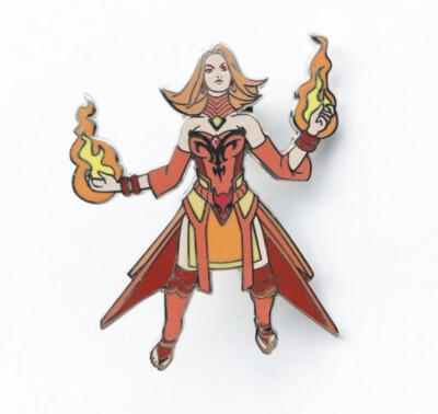 Dota 2 Lina Pin Lapel Enamel The International Valve Steam Figpin ...