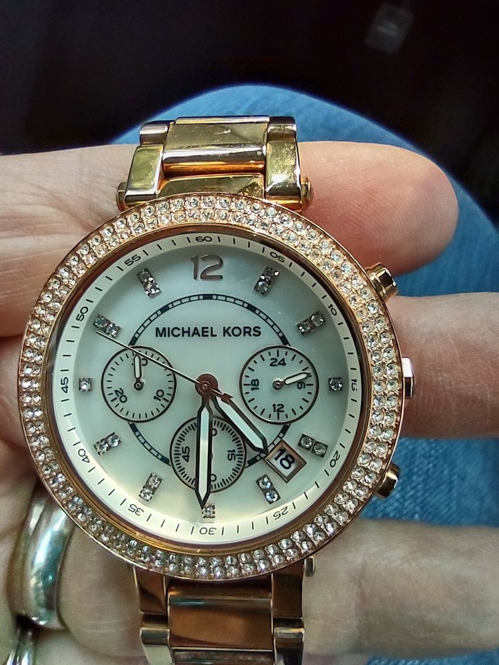 Michael Kors MK5491 Wrist Watch for Women Chronograph With Date ...