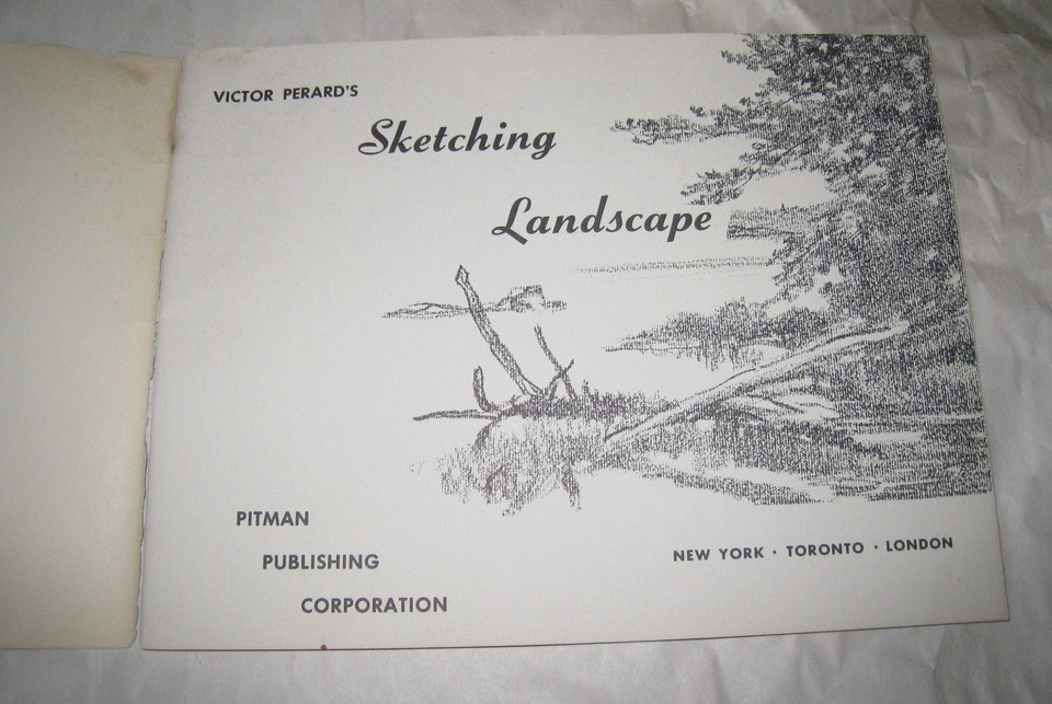 Sketching LANDSCAPE By Victor Perard Publisher 1957 Pitman PB Pages 51 ...