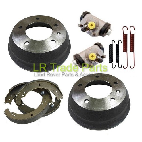 LAND ROVER SERIES SWB & DEFENDER 90 REAR BRAKE DRUM OVERHAUL KIT, DRUMS ...