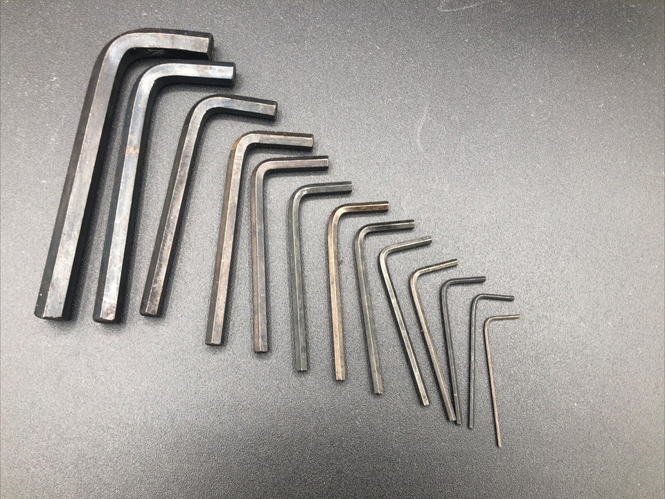 Bristol's Key Kit for Hex-Socket Screws Allen Head Vintage Tools set USA NOS | eBay