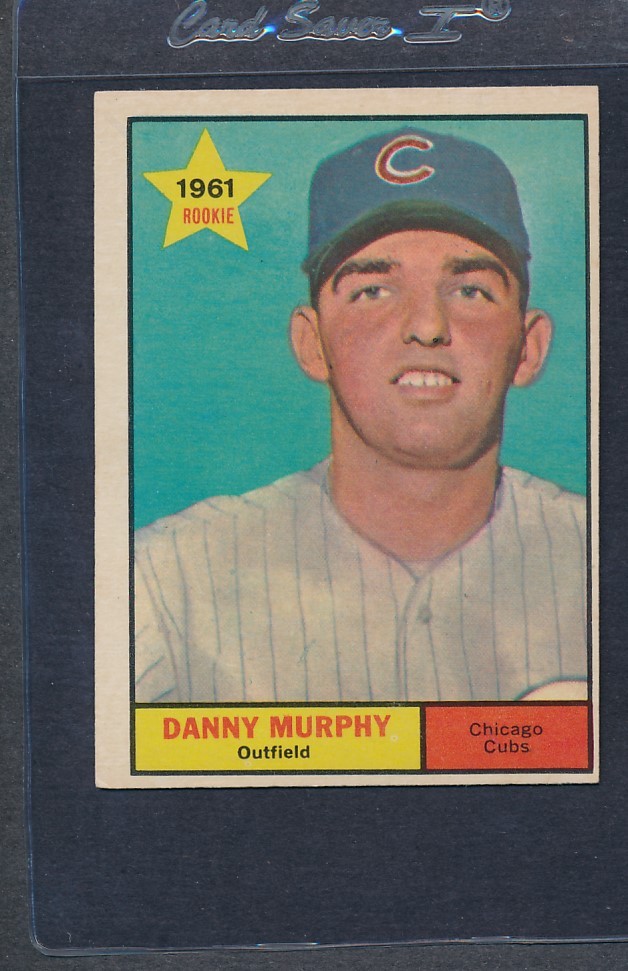 1961 Topps #214 Danny Murphy Cubs VG/EX *761 | eBay