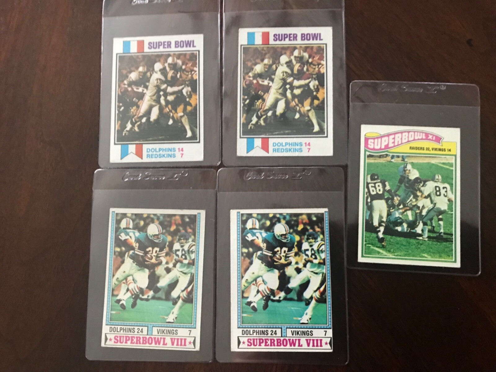 1973 topps superbowl vii Miami dolphins cards | eBay
