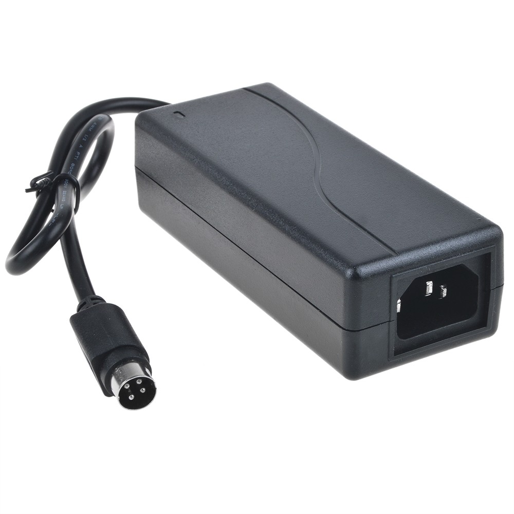 4-Pin DIN AC Adapter Charger For JENTEC Technology JTA0512 +5V/3A +12V ...