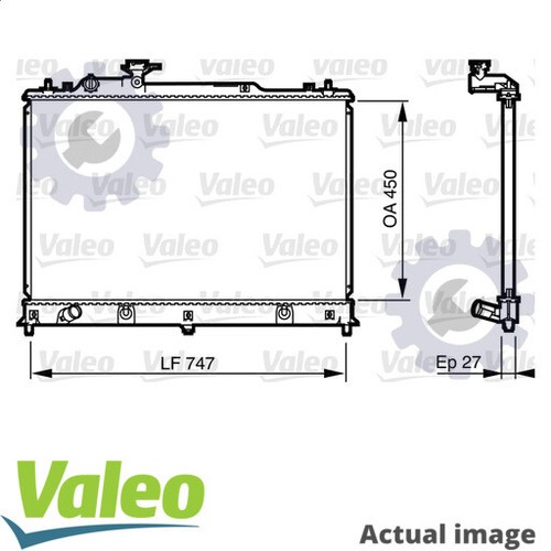 NEW ENGINE COOLING RADIATOR FOR MAZDA CX 7 ER L3 VDT VALEO L33L-15-200 ...