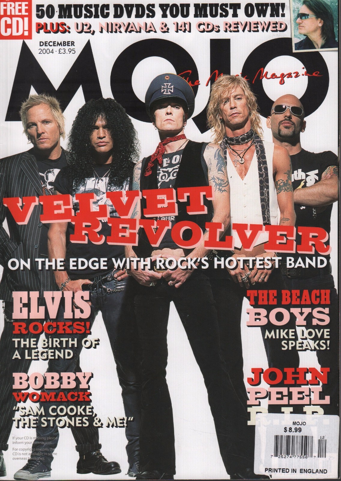 Mojo December 2004 Velvet Revolver, Elvis, Bobby Womack 070317nonDBE | eBay