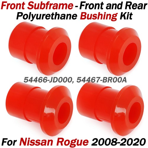 Front & Rear Polyurethane Bushing Kit For Nissan Rogue 2008-2020 Front ...