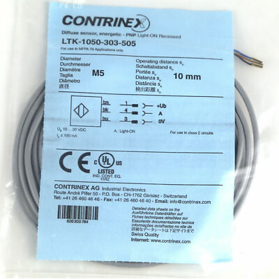 NEW Contrinex LTK-1050-303-505 | eBay