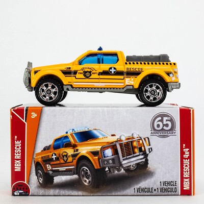 2018 Matchbox Power Grabs #82 MBX Rescue 4x4™ LIGHT ORANGE | RESCUE ...