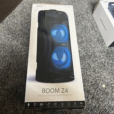 BRAND NEW Sealed ZIZO Boom Z4 Portable LED Bluetooth speaker | eBay
