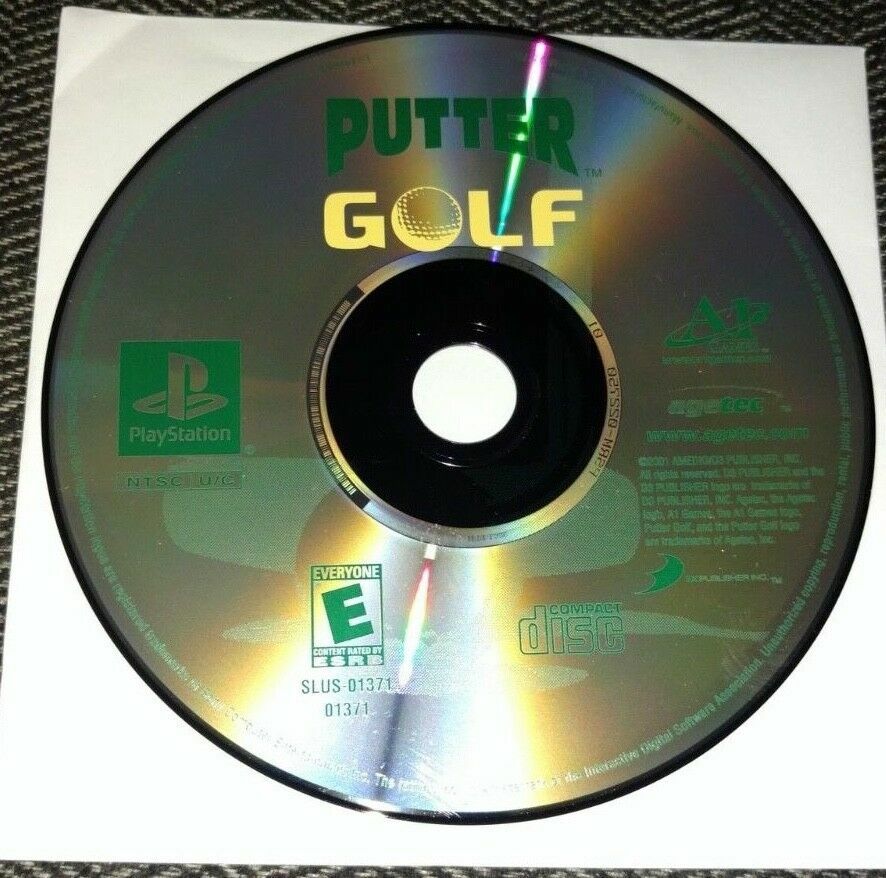 PUTTER GOLF - PLAYSTATION PS1 - GAME DISC ONLY - FREE S/H - (C8) | eBay