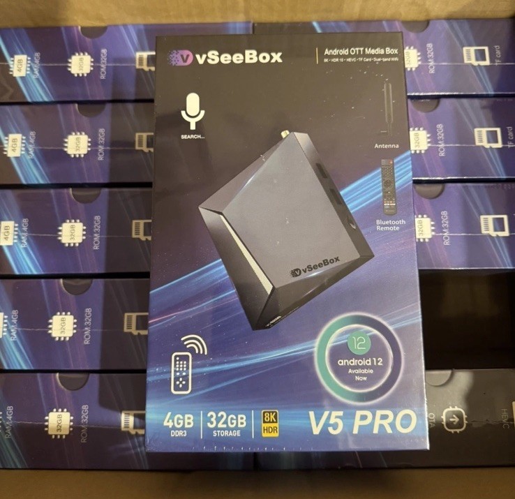 NEW VSEEBOX V5 PRO Vsee STREAMING BOX - NEW IN BOX | eBay