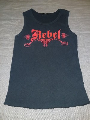 Goth Emo Punk Rebel Hot Topic Spencers Y2K Juniors Top Shirt S M | eBay