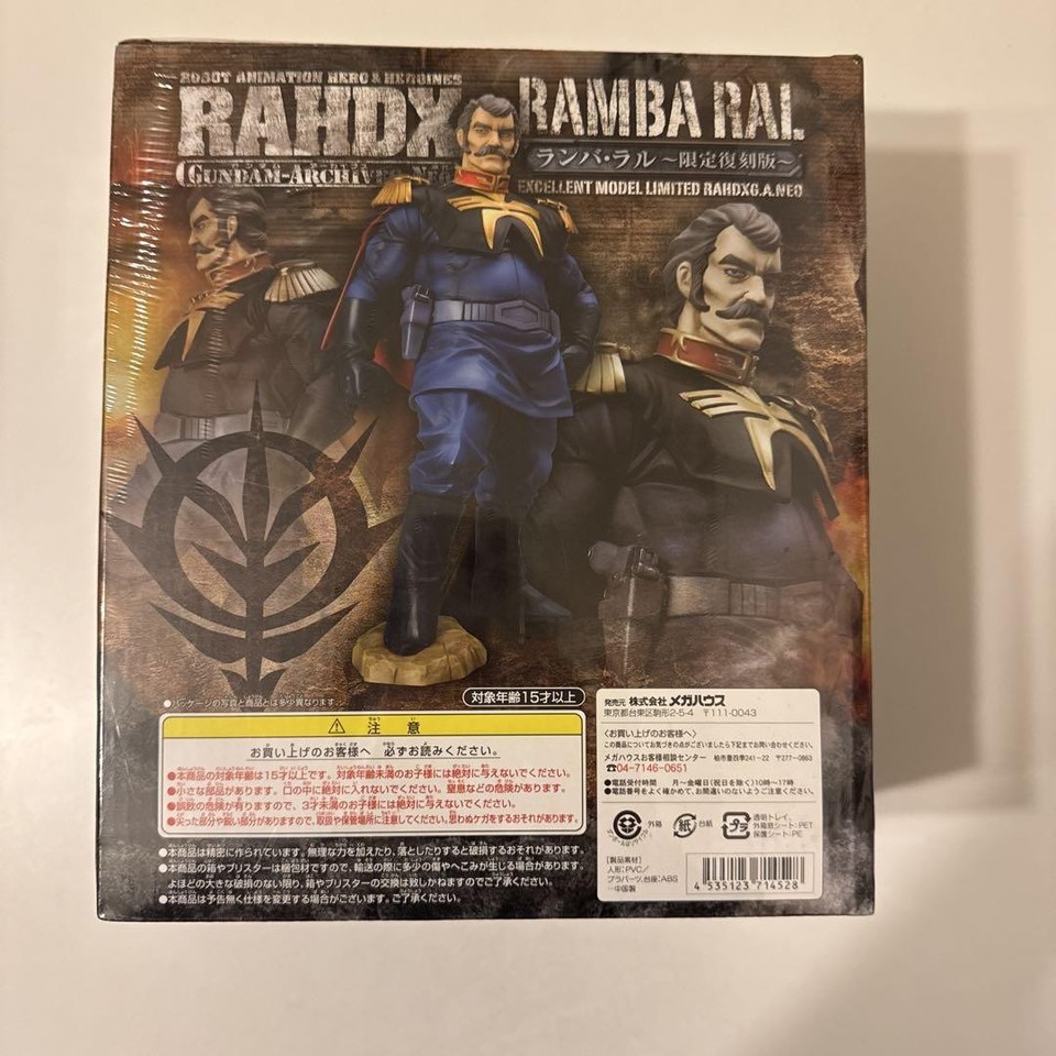 MegaHouse Ramba Ral Figure Gundam Archives Neo 18cm Limited Edition | eBay