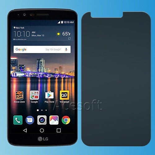 Durable Anti-Peep Tempered Glass Screen Protector Film for LG Stylo 3 ...