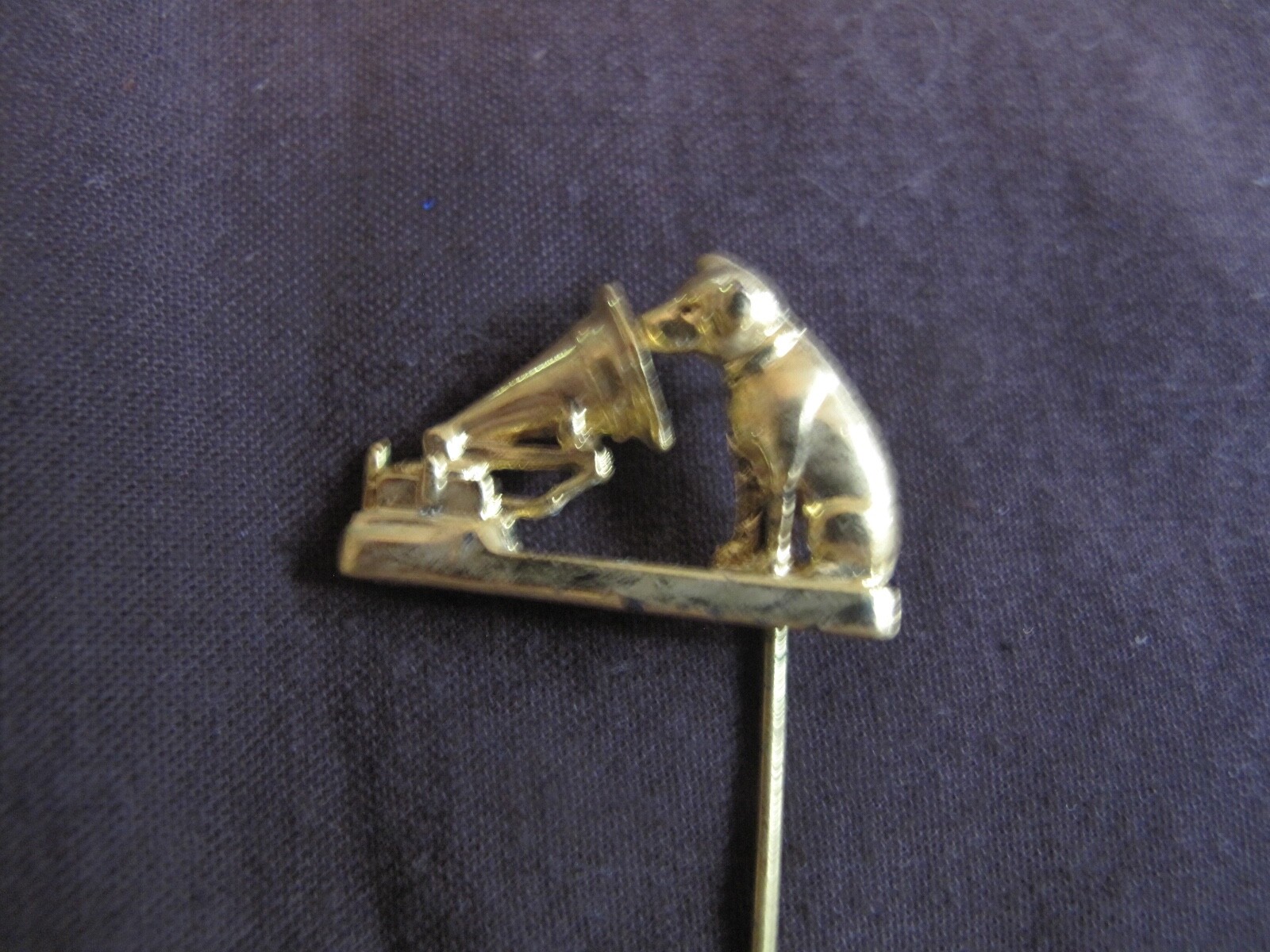 Vintage RCA Logo Tie Barck Tack - Lapel Pin - Stick P… - Gem