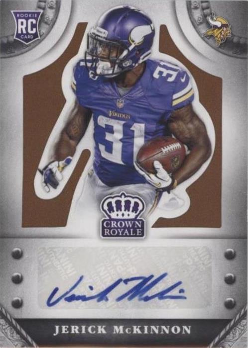 2014 Panini Crown Royale - Rookie Signatures Jerick McKinnon #S-MC ...
