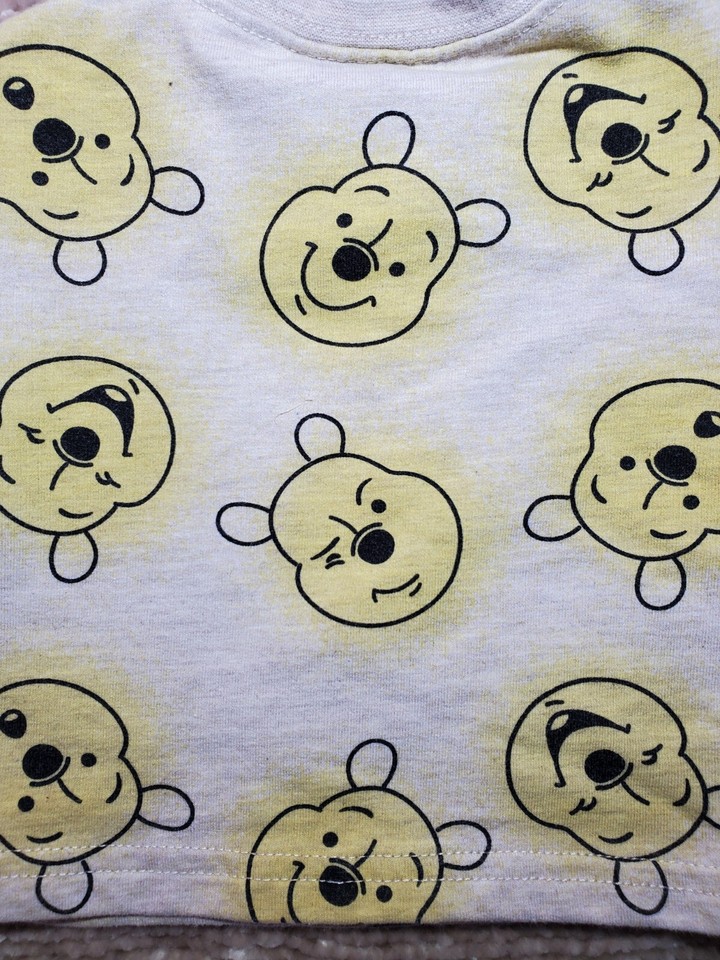 Disney Winnie The Pooh Baby Boy Clothes 3 Months Overall Shorts ...