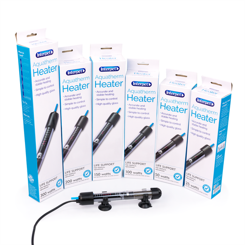 INTERPET AQUATHERM AQUARIUM HEATERS FISH TANK TROPICAL WATER HEATING ...