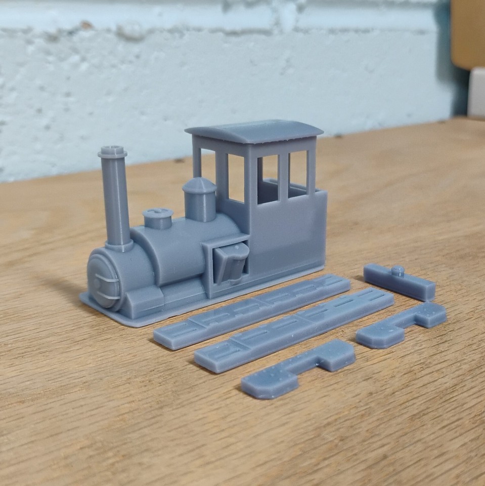 On18 HEISLER LOCO kit #4. For Kato 11-109 chassis. RESIN 3D print. | eBay
