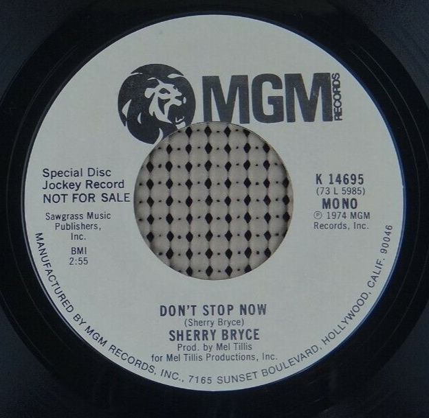 Sherry Bryce ‎– Don't Stop Now (MGM Records ‎– K 14695) | eBay