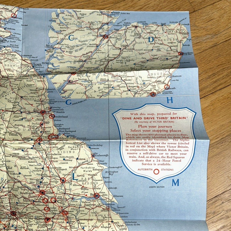 DINE & DRIVE THRU BRITAIN, THE TRAVELER'S FRIEND & GASTRONOMIC GUIDE ...