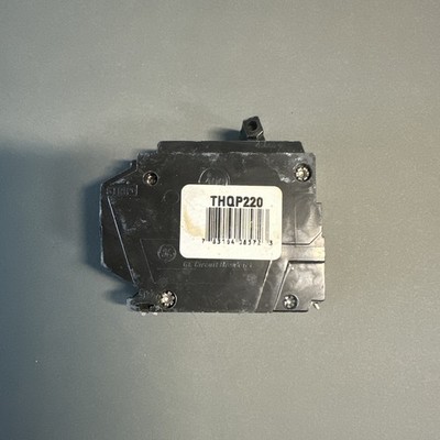 GE General Electric THQP220 20 Amp 20A 2P Double Pole Circuit Breaker ...
