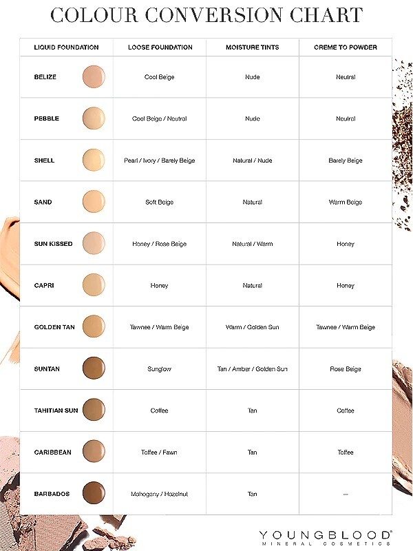 Young Blood Cream to Powder Foundation Toffee | eBay