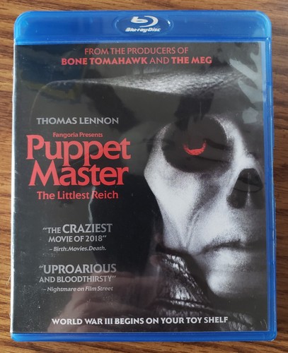 Puppet Master: The Littlest Reich (Blu-ray, 2018). RLJE Films. Horror ...