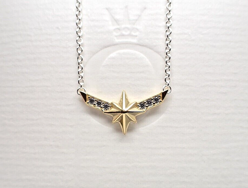 Authentic Pandora #362745C01-50cm Captain Marvel Octogram Star Two-tone ...