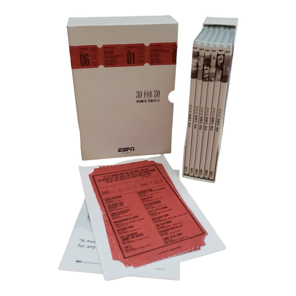 ESPN 30 for 30 Gift Set Collection Season I - Volume I - DVD - VERY ...