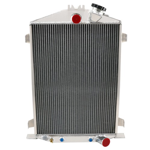 4 Row Aluminum Radiator For 1932 Ford High-Boy Street Rat Rod GM Chevy ...