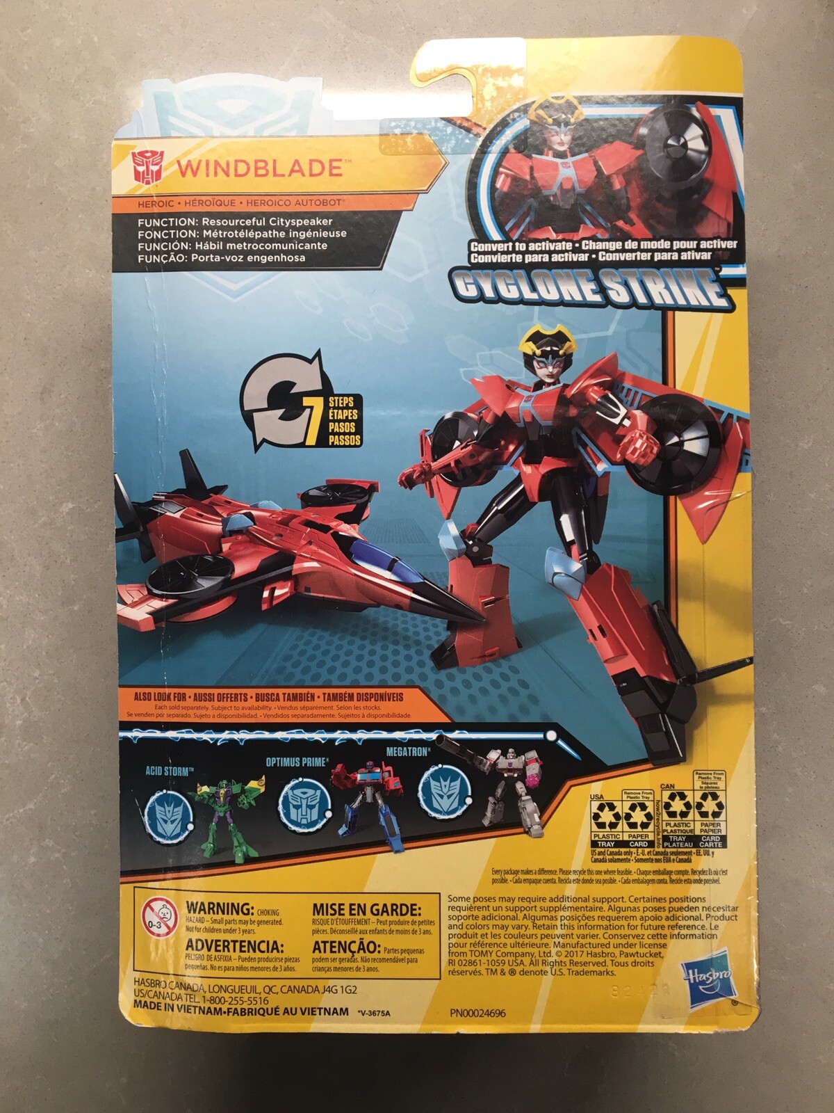 Transformers WINDBLADE Cyberverse Cyclone Strike Warrior Class by ...